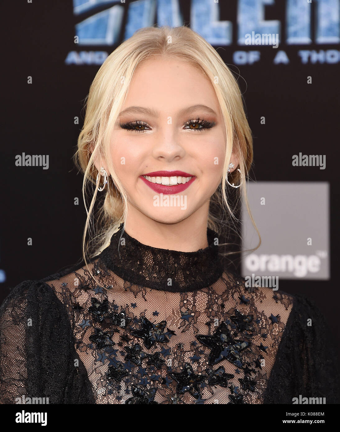 Jordyn Jones Us Schauspielerin Im Juli 2017 Foto Jeffrey Mayer
