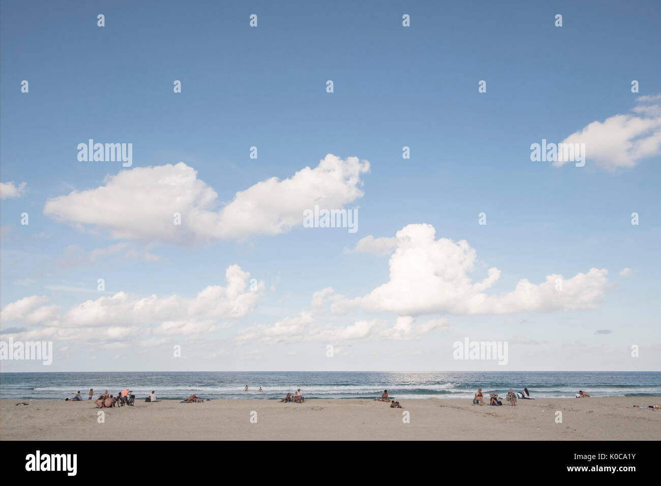 Mondello beach palermo sicily italy -Fotos und -Bildmaterial in hoher ...