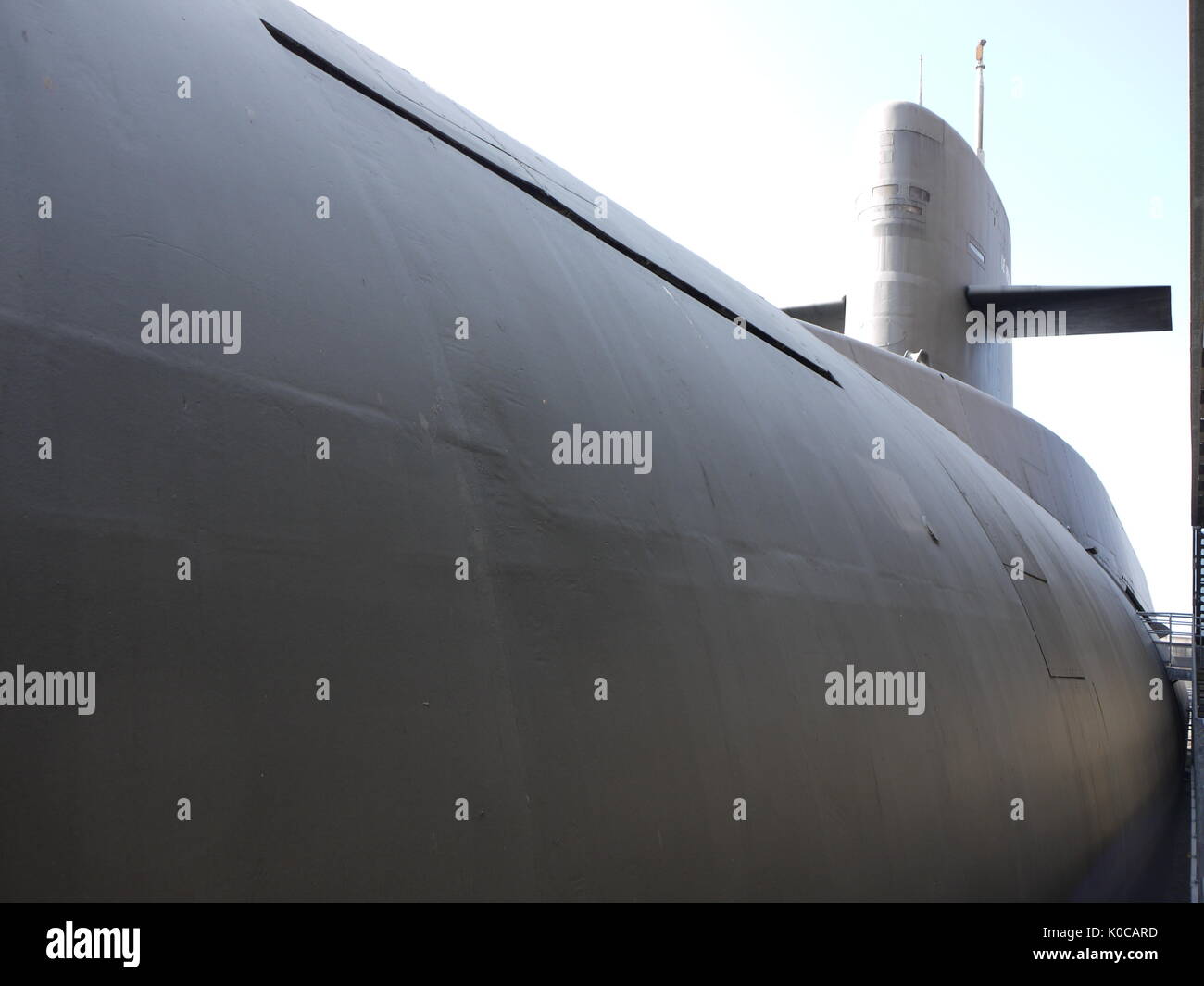 Le Redoutable, ersten französischen Atom-U-Boot mit ballistischen Raketen und Raketenwerfer ist ...