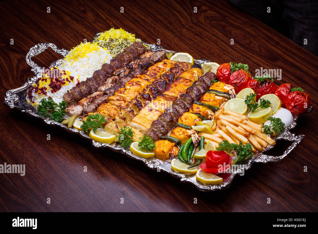 Kabab Barg Stockfotos und -bilder Kaufen - Alamy