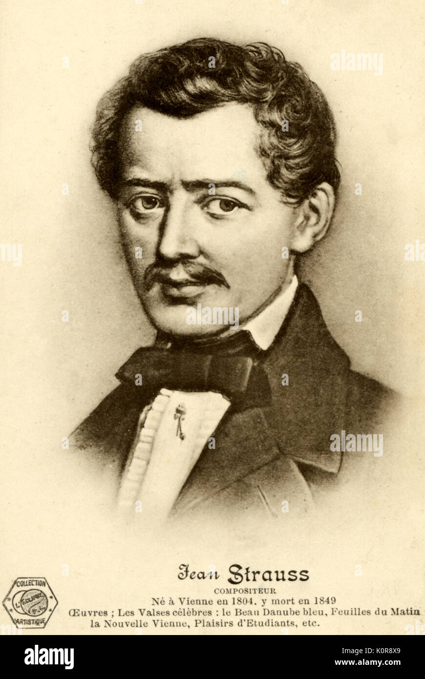 Johann Strauss (Vater). Der oesterreichische Komponist, Dirigent und ...