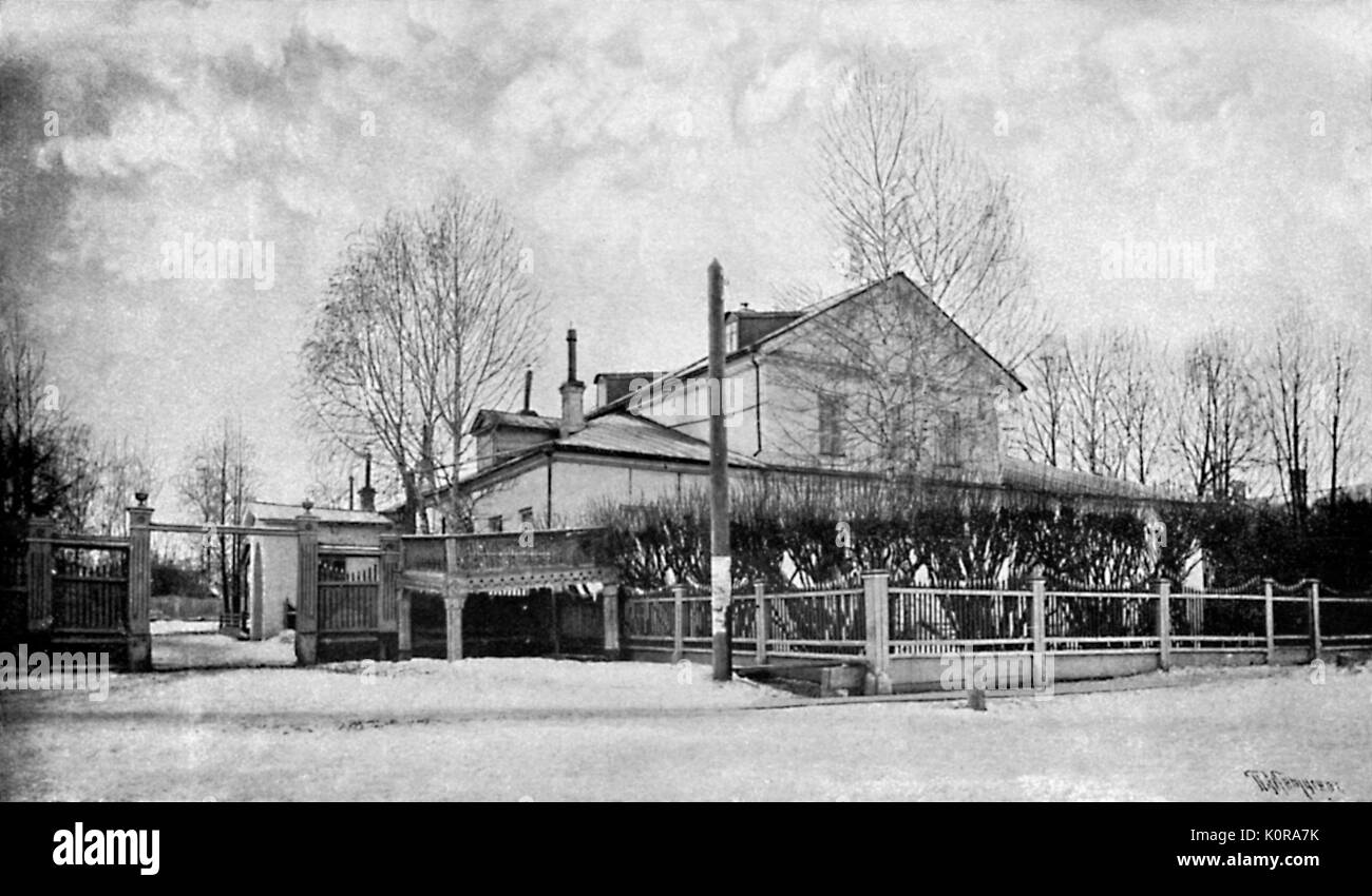 Tchaikovsky house -Fotos und -Bildmaterial in hoher Auflösung – Alamy
