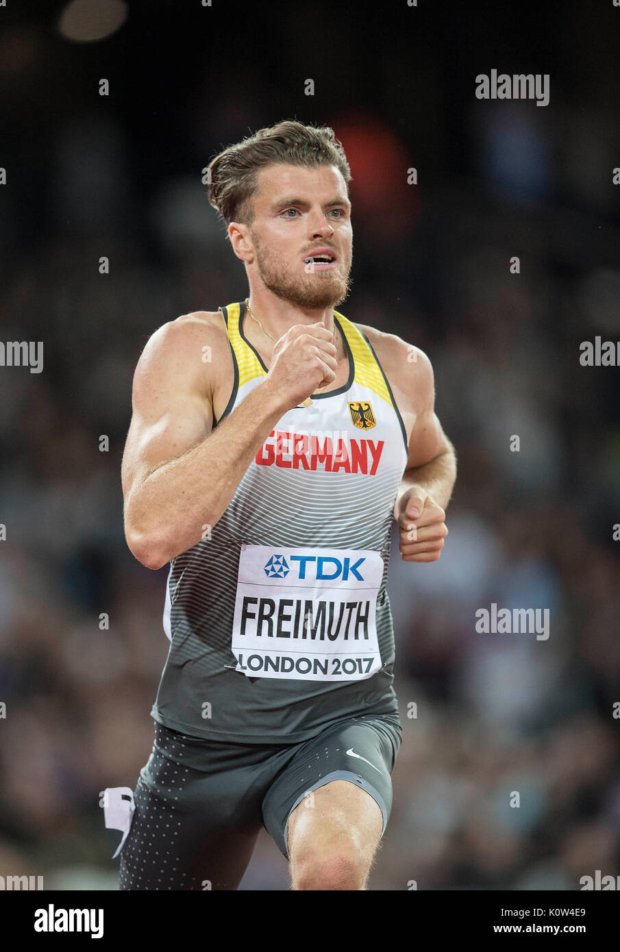 Rico FREIMUTH, Deutschland, 2.Platz, Aktion. 400 m Freizeit und, am 11. ...