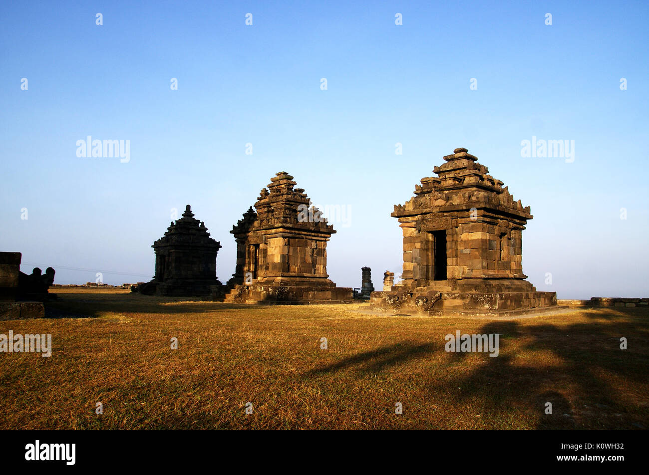 Ijo-Tempel ist ein hinduistischer Tempel in Yogyakarta, Indonesien. Der ...