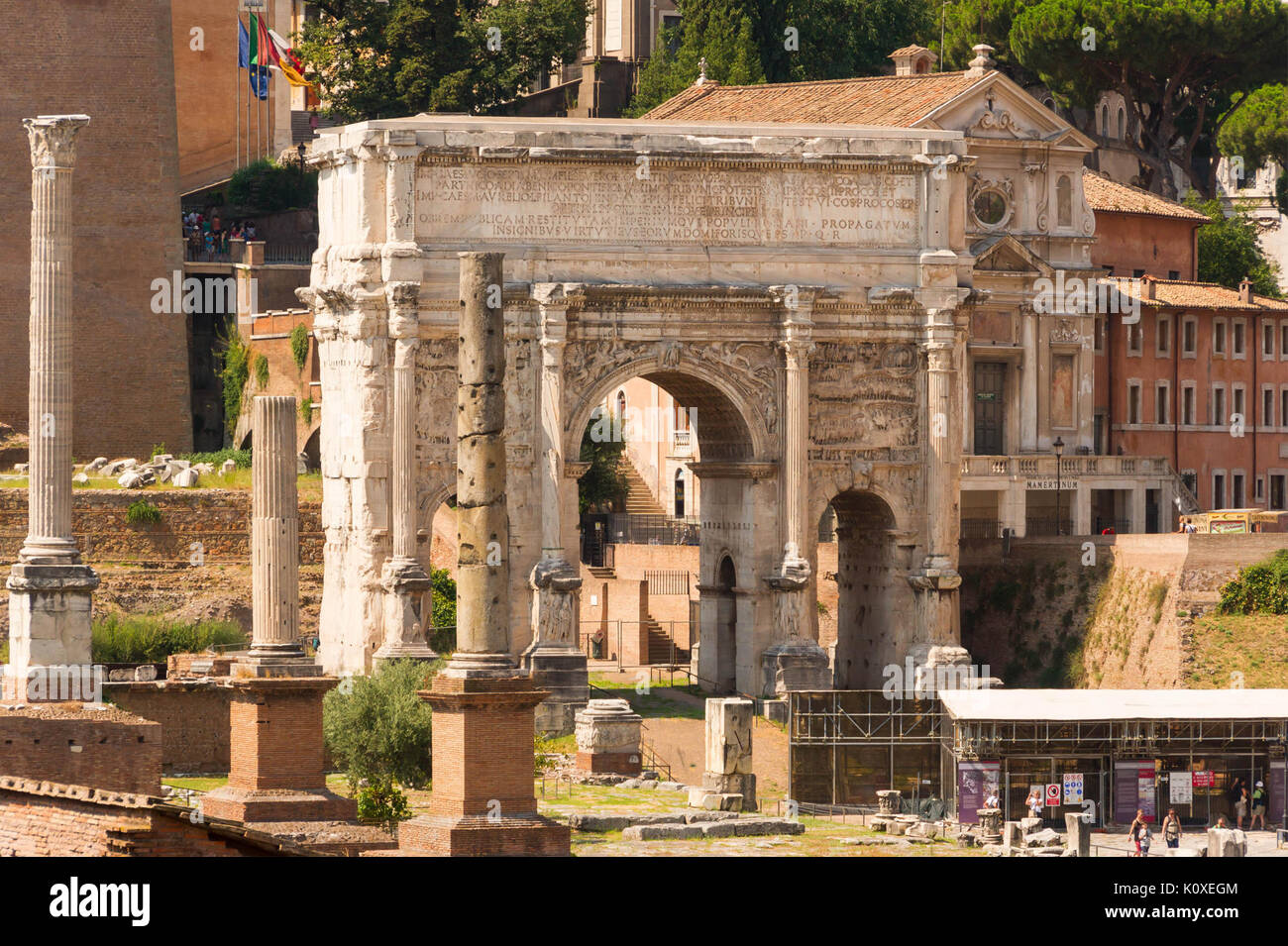 Forum romanum map -Fotos und -Bildmaterial in hoher Auflösung – Alamy