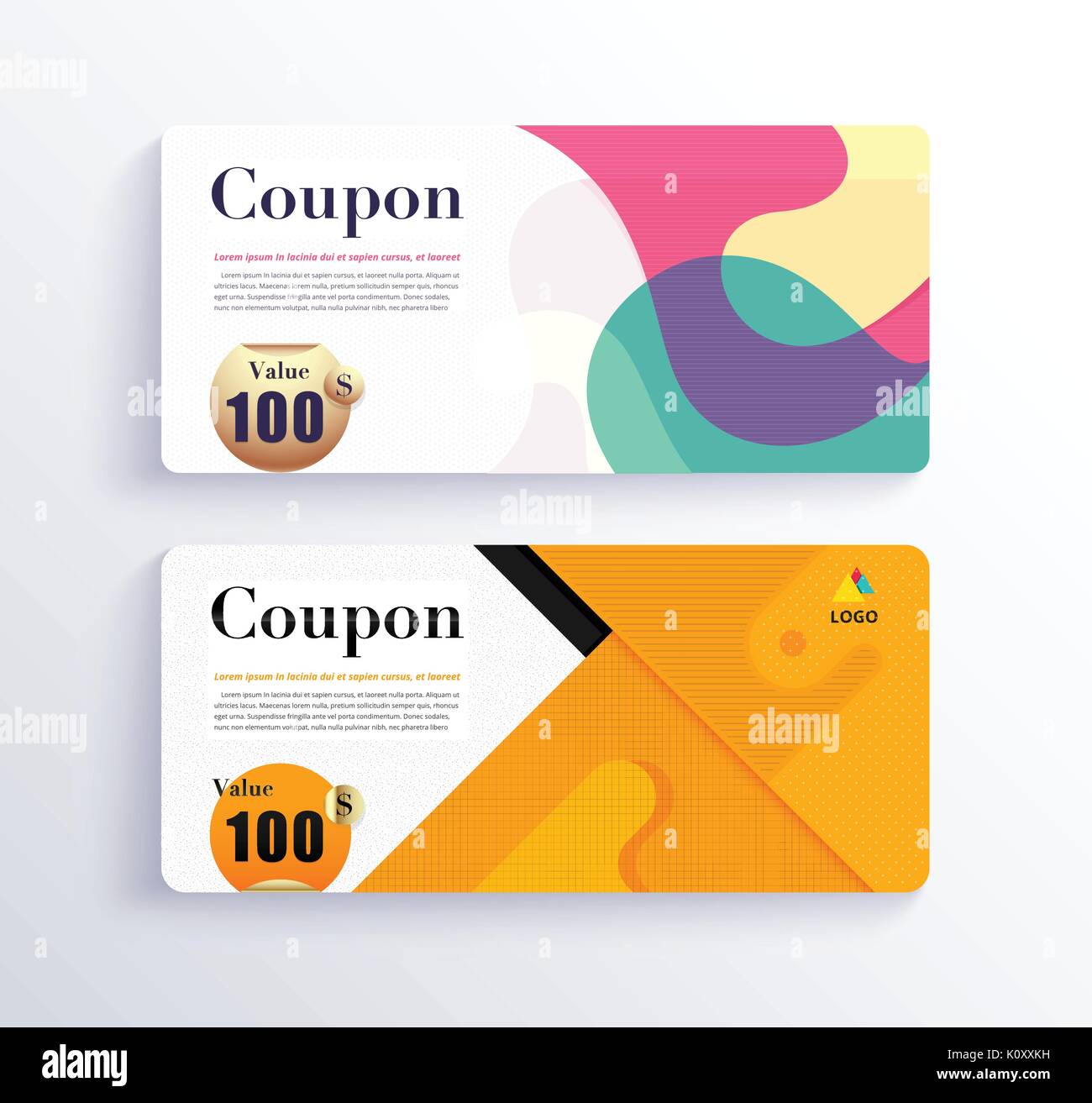 Gutschein vorlage -Fotos und -Bildmaterial in hoher Auflösung – Alamy