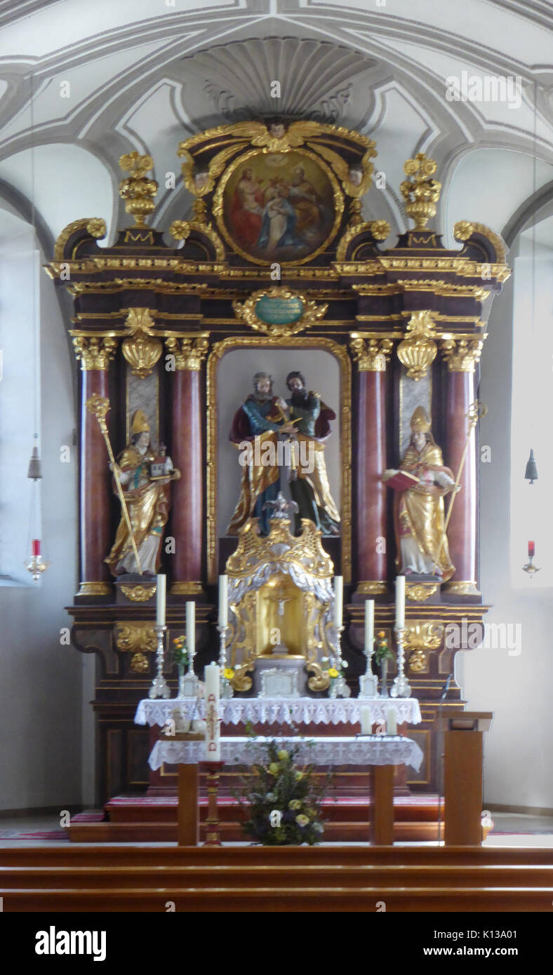 Allach, Peter und Paul, Hochaltar, 2 Stockfotografie - Alamy