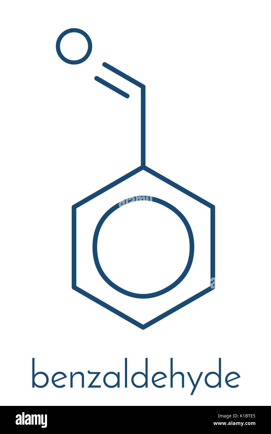 Benzaldehyde molecule Stock-Vektorgrafiken kaufen - Alamy