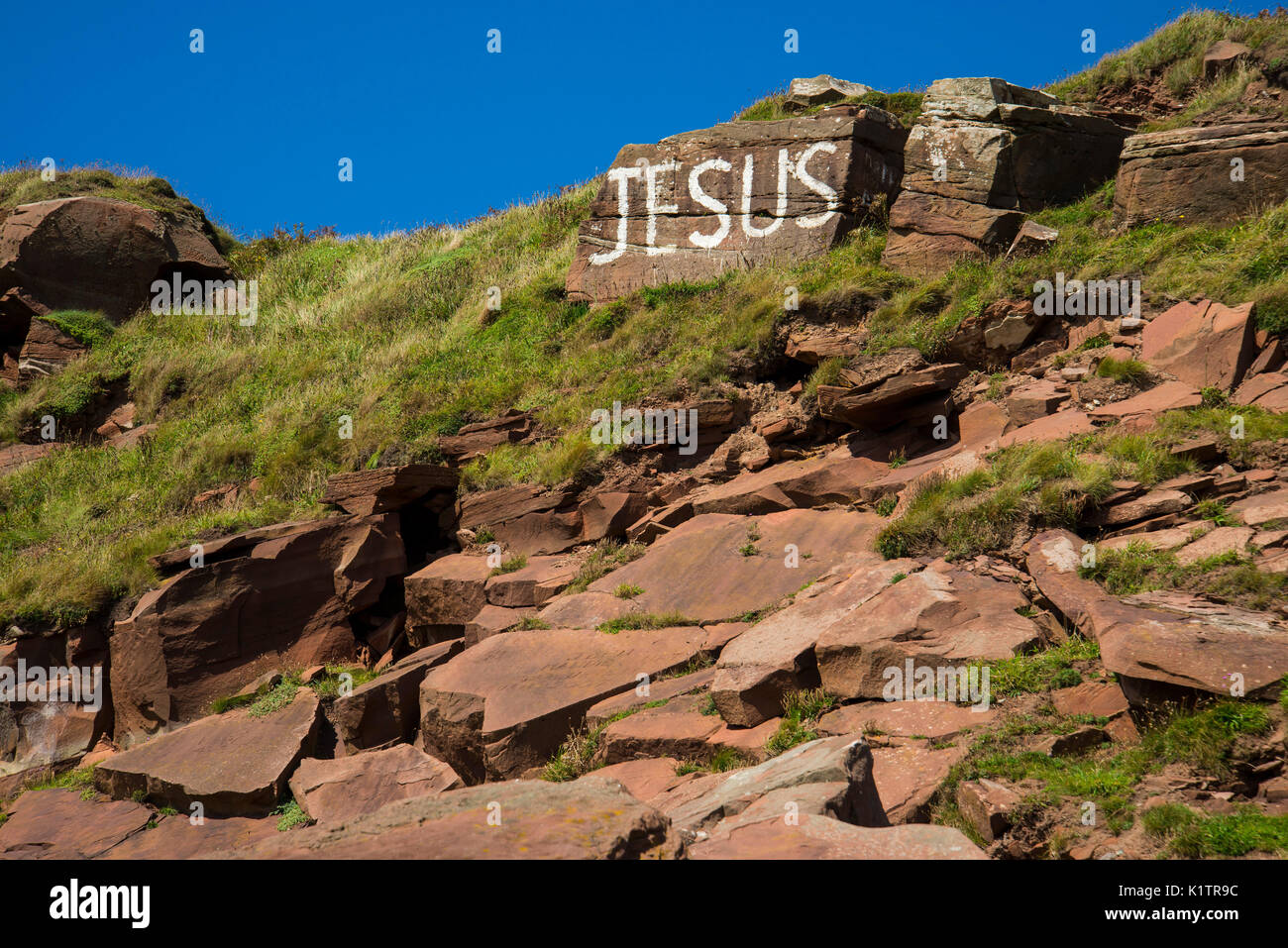 Jesus gemalt -Fotos und -Bildmaterial in hoher Auflösung – Alamy