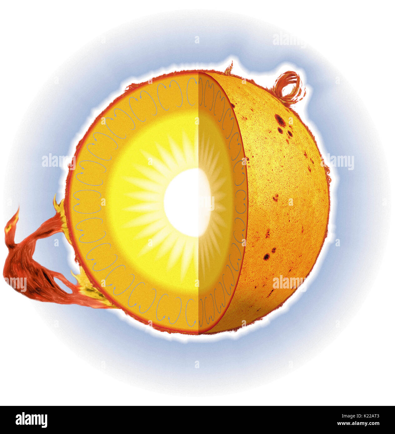 Vom zentrum bis zur peripherie ist der kern -Fotos und -Bildmaterial in ...