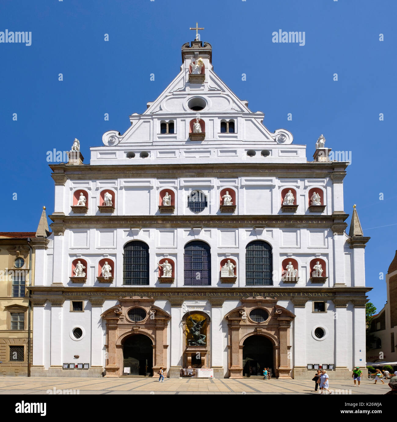 Michaelskirche, Jesuitenkirche St. Michael, Altstadt, München ...