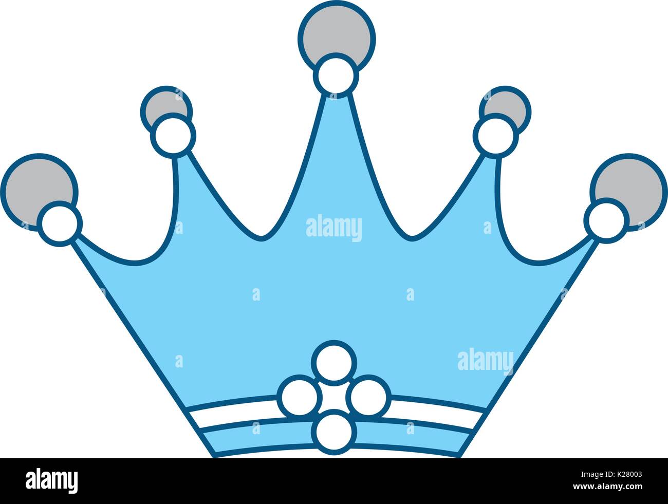 Crown Emblem Stock-Vektorgrafiken kaufen - Alamy