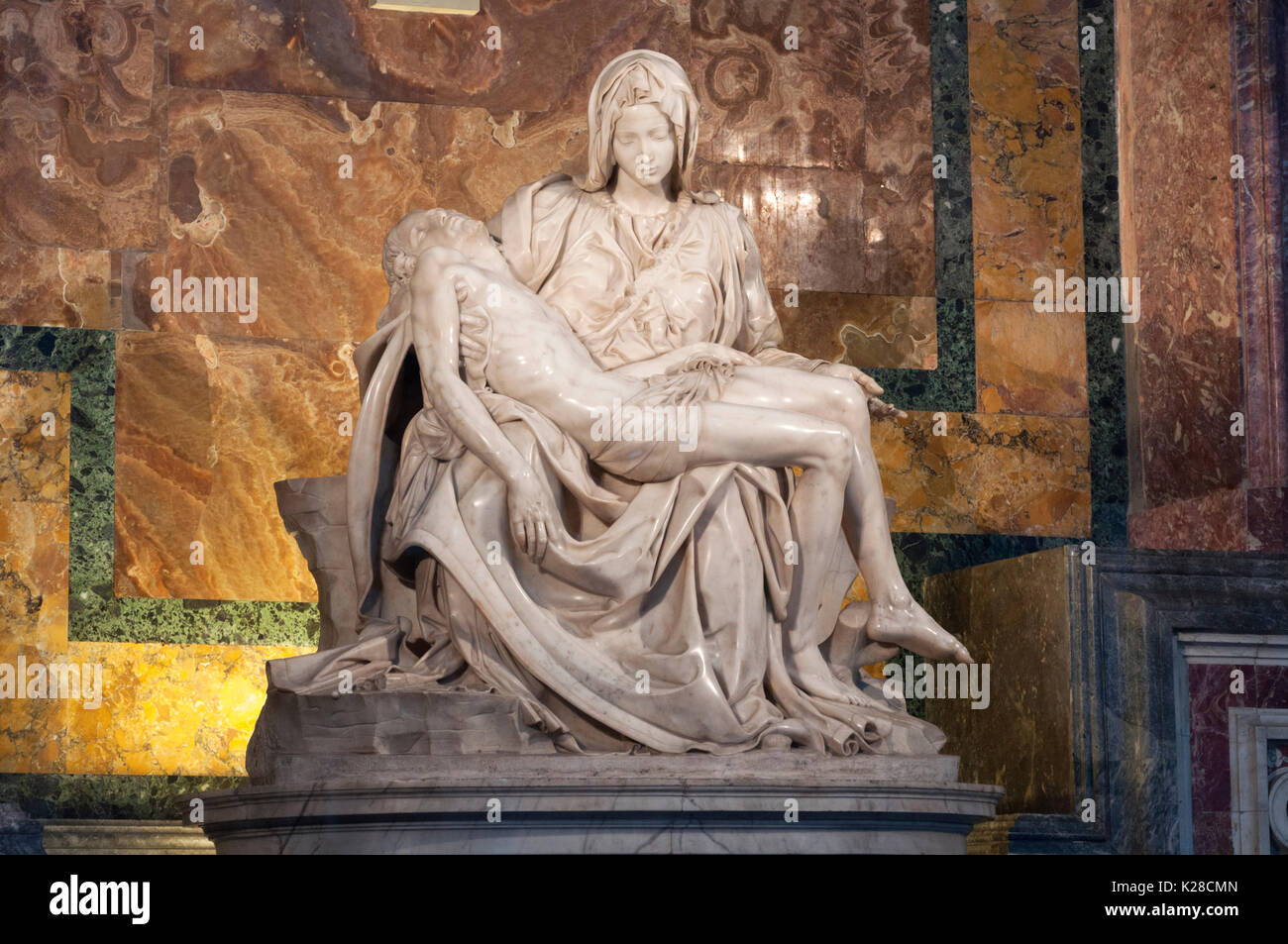 Michelangelos Pieta Statue Stockfotos und -bilder Kaufen - Alamy