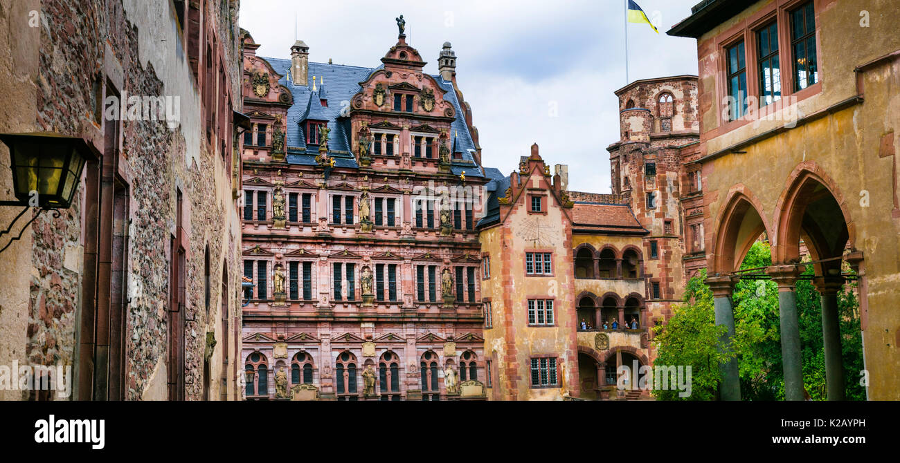 Eingang zum heidelberger schloss -Fotos und -Bildmaterial in hoher Auflösung – Alamy