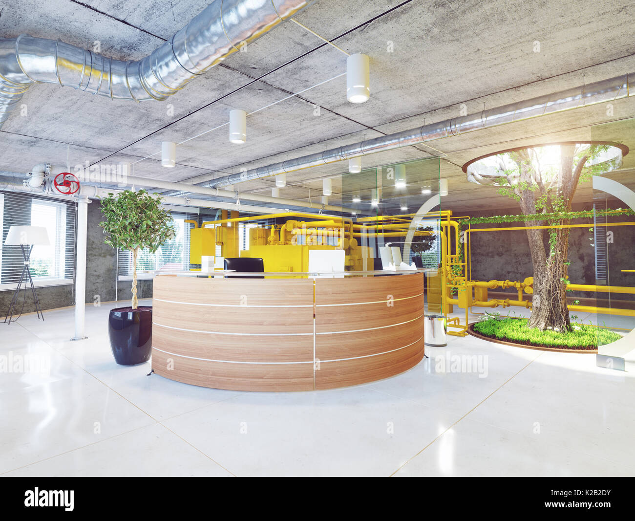 Modern Hotel Reception Stockfotos und -bilder Kaufen - Alamy