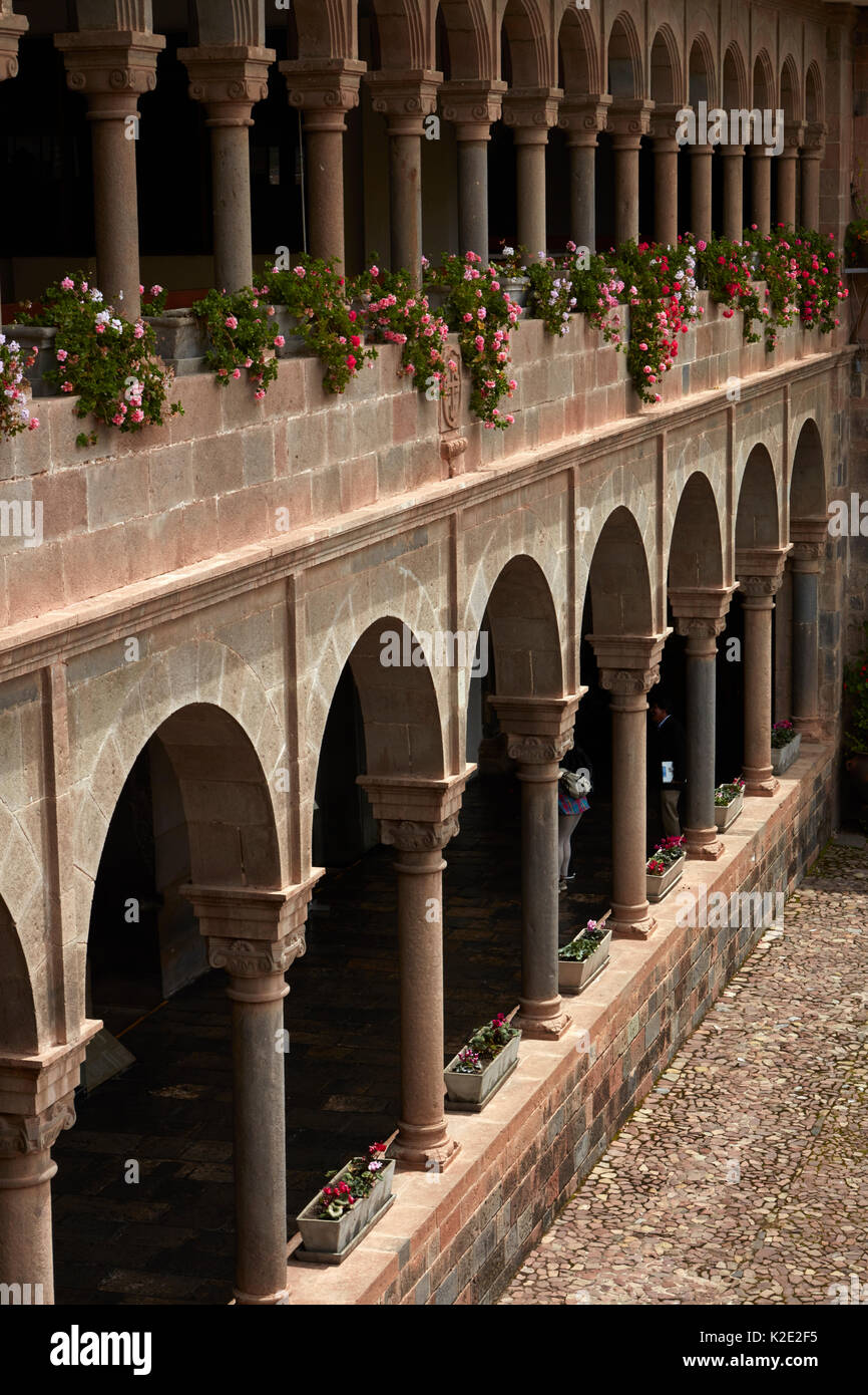 Coricancha Inka Tempel Stockfotos und -bilder Kaufen - Alamy