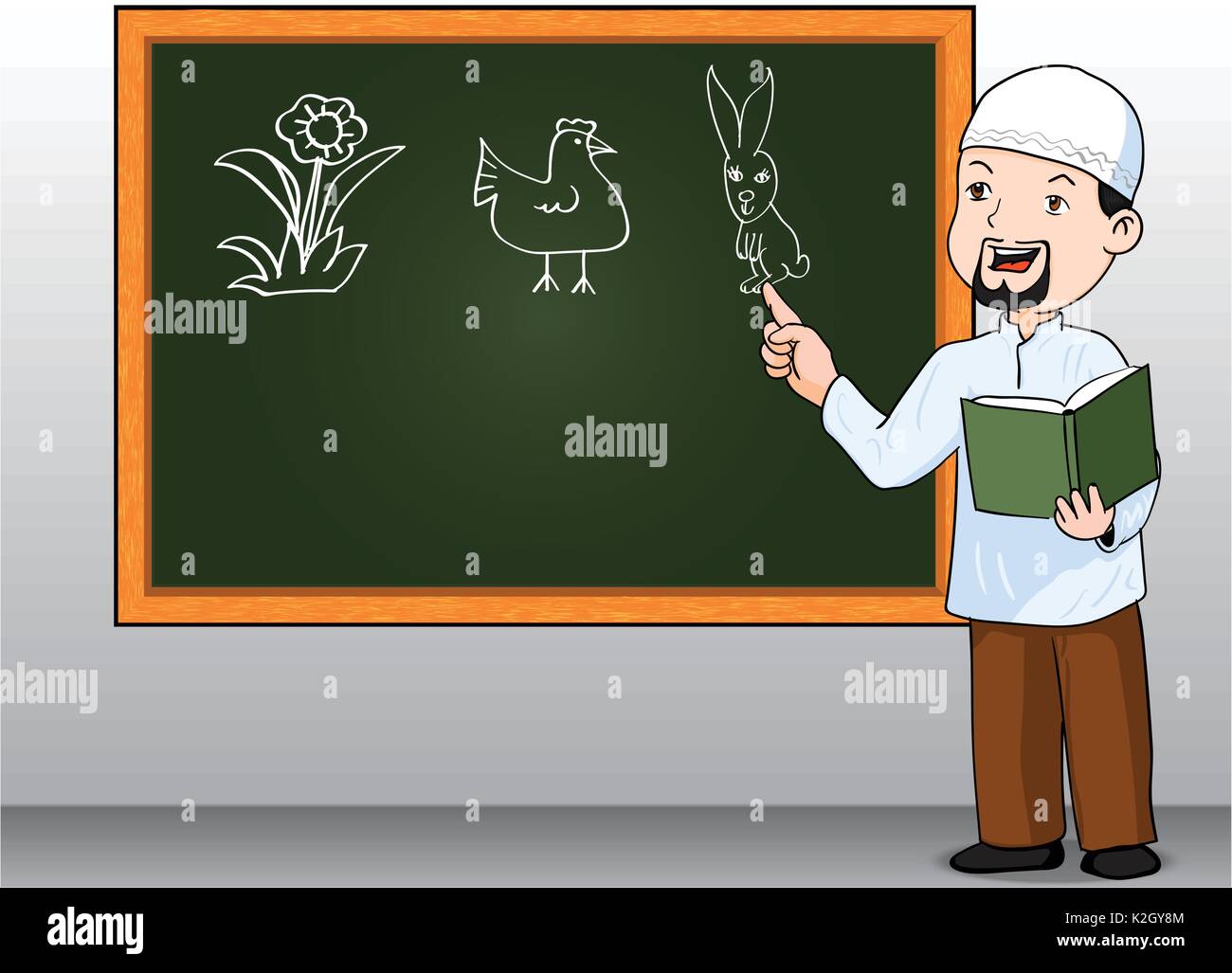 Lehrerin karikatur Stock-Vektorgrafiken kaufen - Alamy