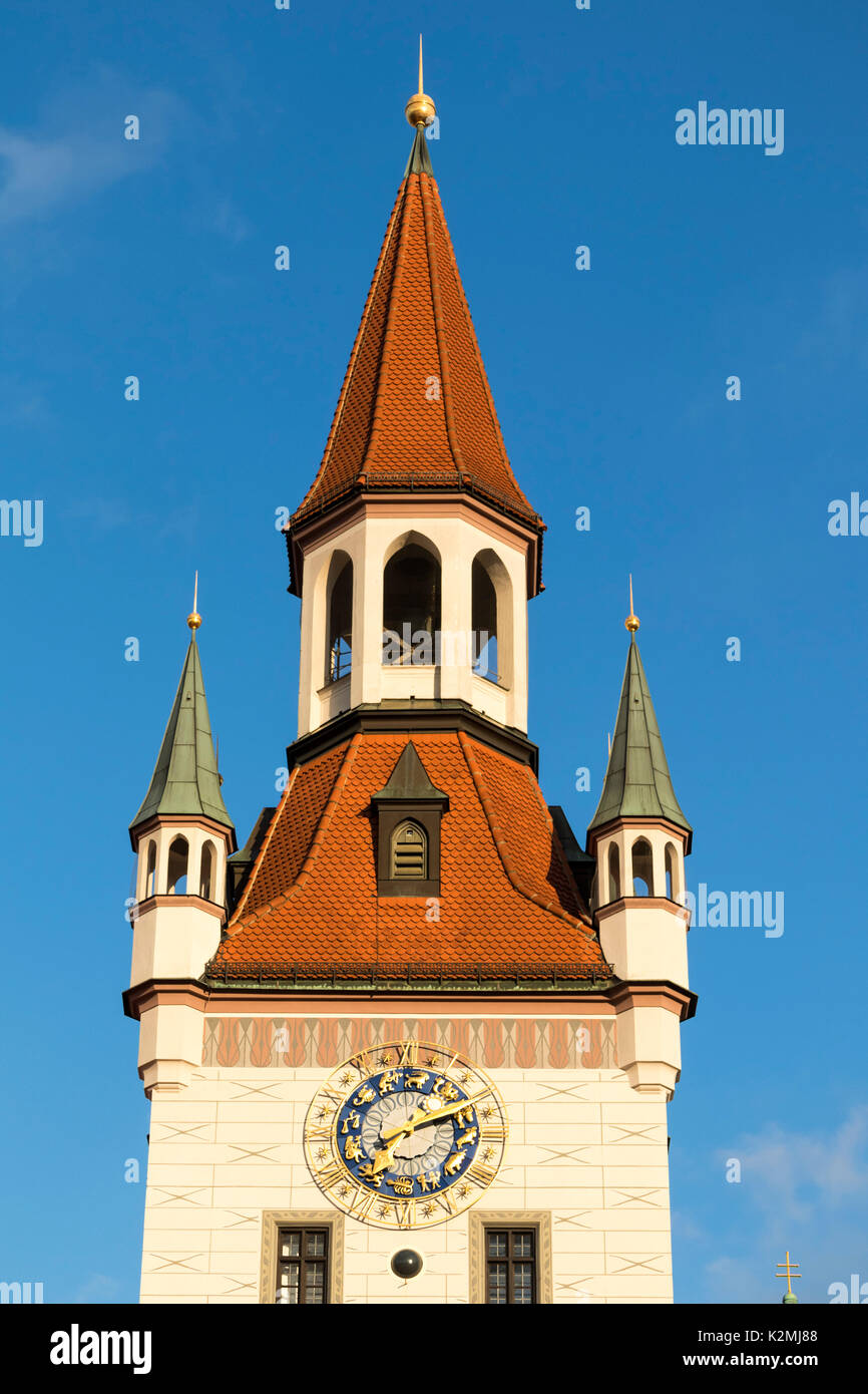 Das Alte Rathaus (Altes Rathaus), München, Deutschland Stockfotografie ...