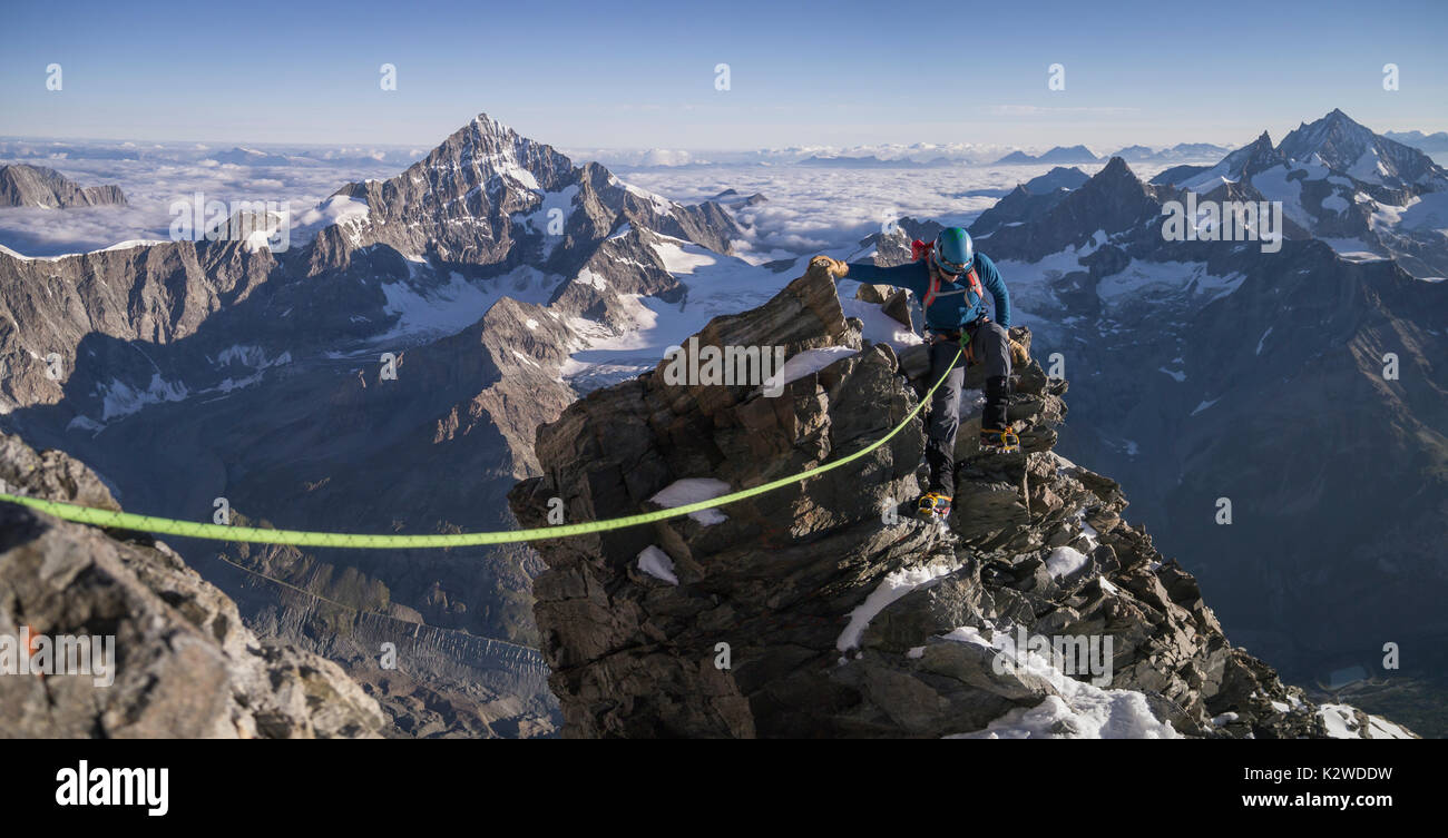 Seilschaft matterhorn -Fotos und -Bildmaterial in hoher Auflösung – Alamy