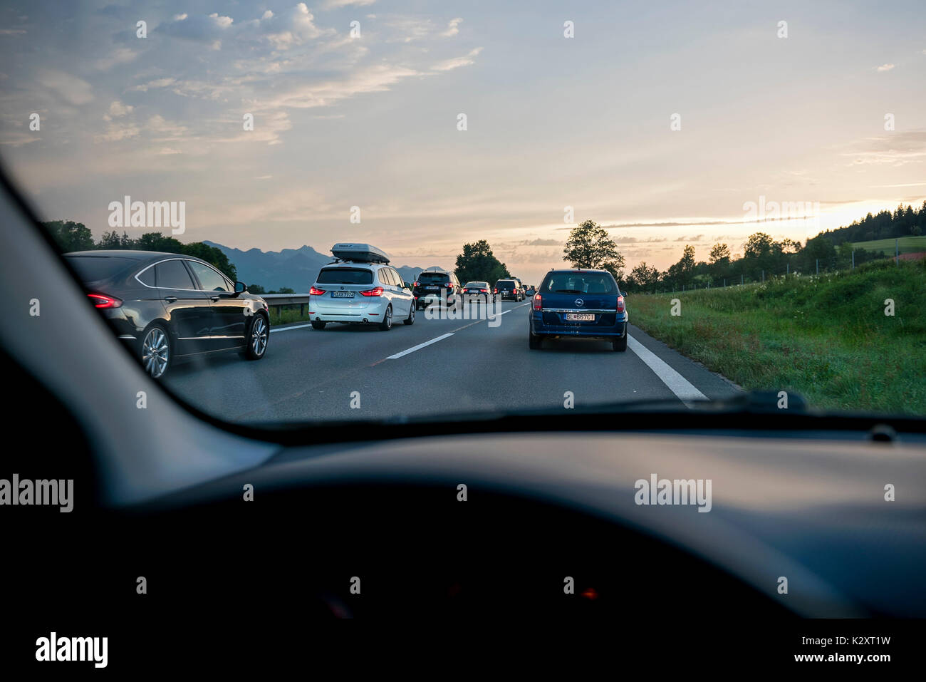 Autobahn a8 deutschland -Fotos und -Bildmaterial in hoher Auflösung – Alamy