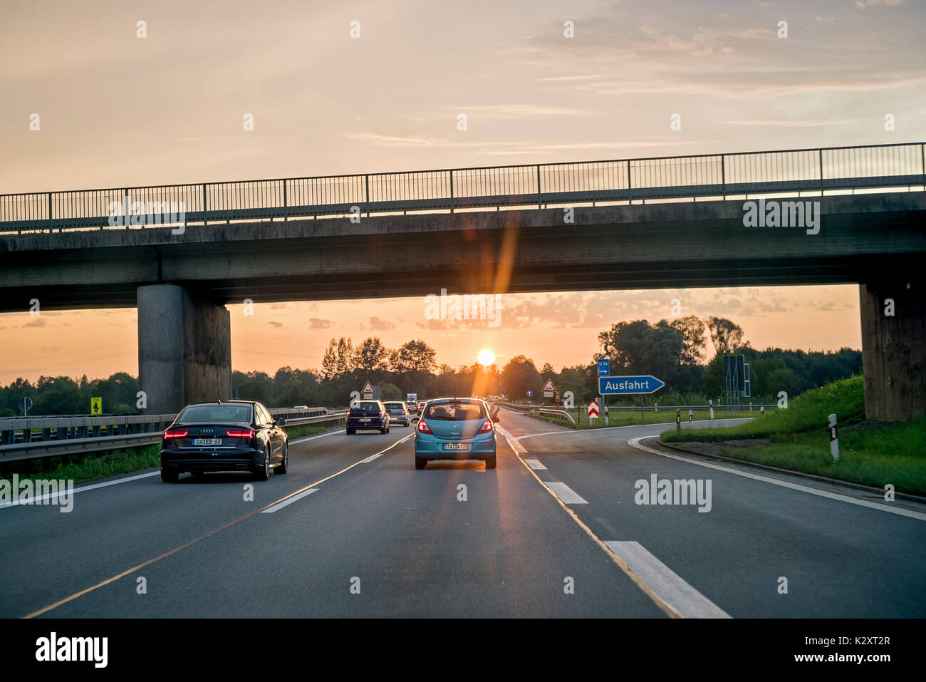 Autobahn a8 deutschland -Fotos und -Bildmaterial in hoher Auflösung – Alamy
