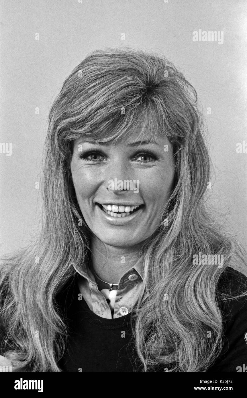 Dänische Sängerin und Plant Vivi Bach, Deutschland 1970er Jahre ...