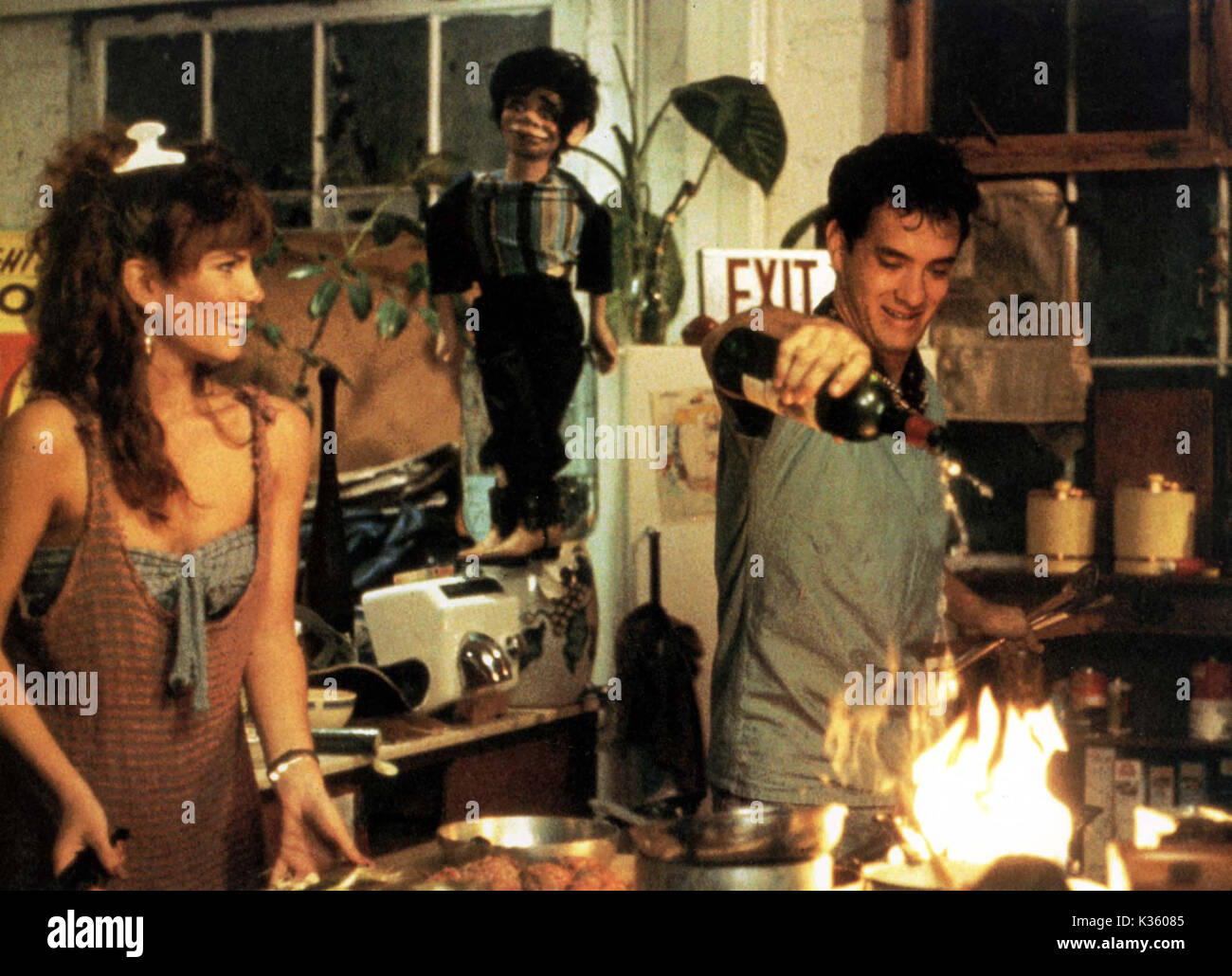 BACHELOR PARTY TAWNY KITAEN, Tom Hanks Datum: 1984 Stockfotografie - Alamy