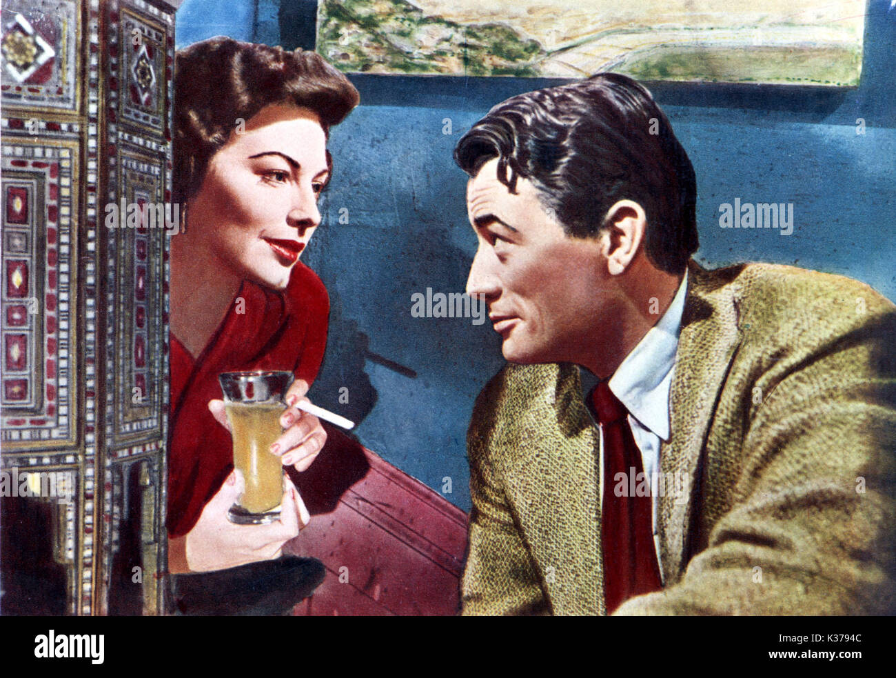 Mende Nazer Ava Gardner und Gregory Peck in 20 TH CENTURY FOX FILM ...