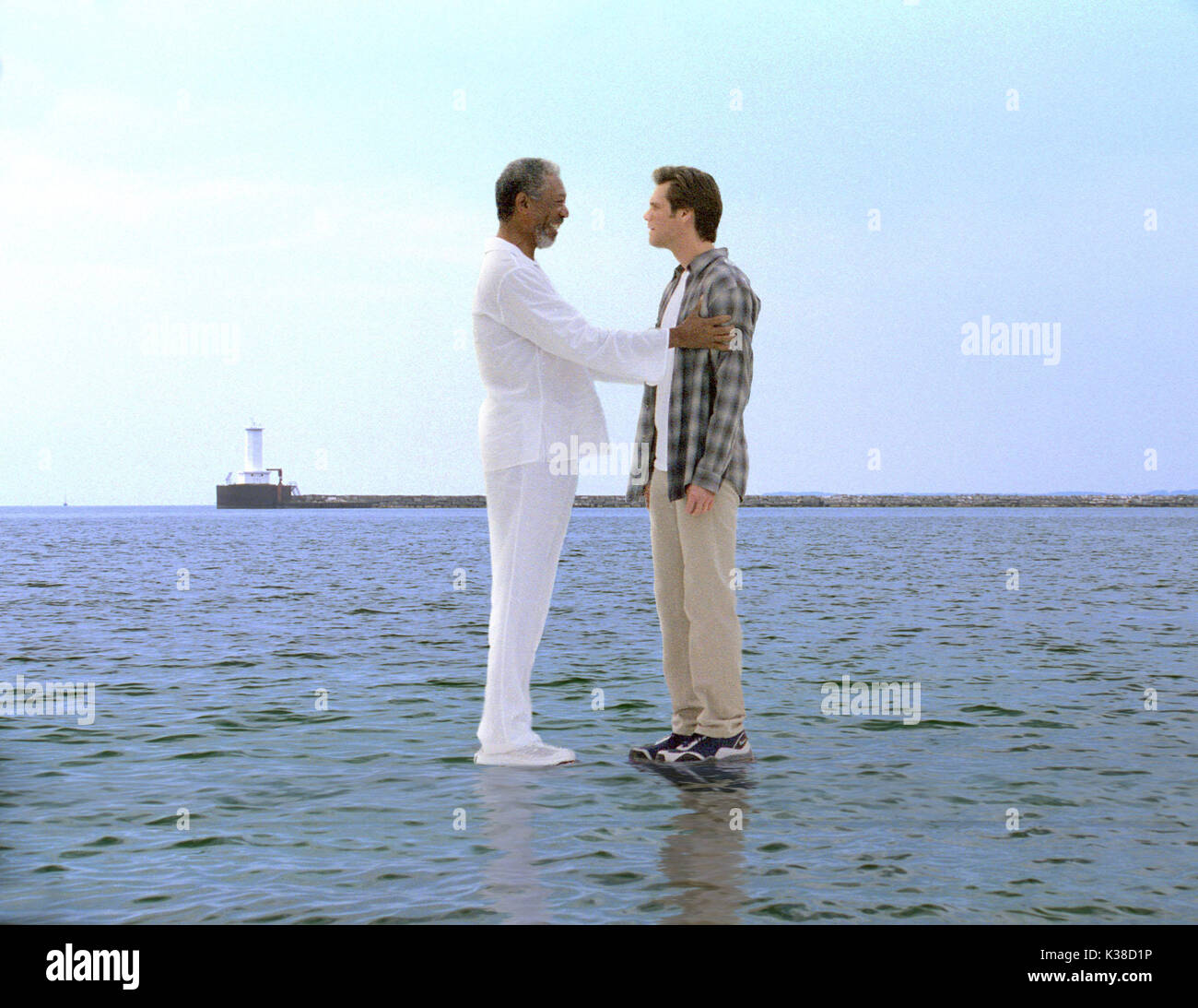 BRUCE ALLMÄCHTIG MORGAN FREEMAN UND JIM CARREY REGIE: TOM SHADYAC ...