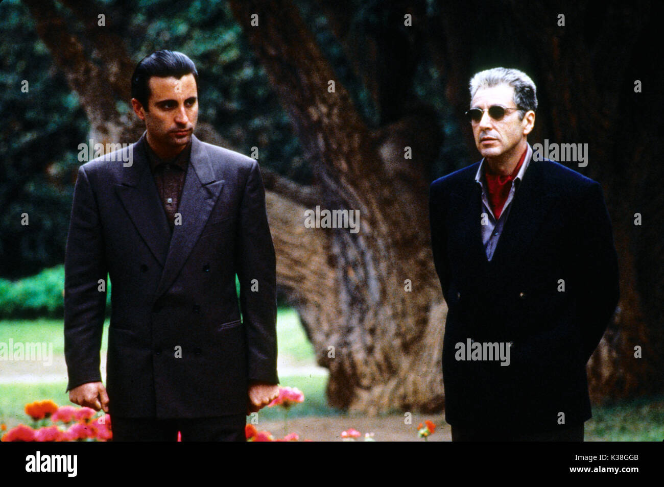 "Der Pate" Teil 3 Andy Garcia, Al Pacino Datum: 1990 Stockfotografie ...