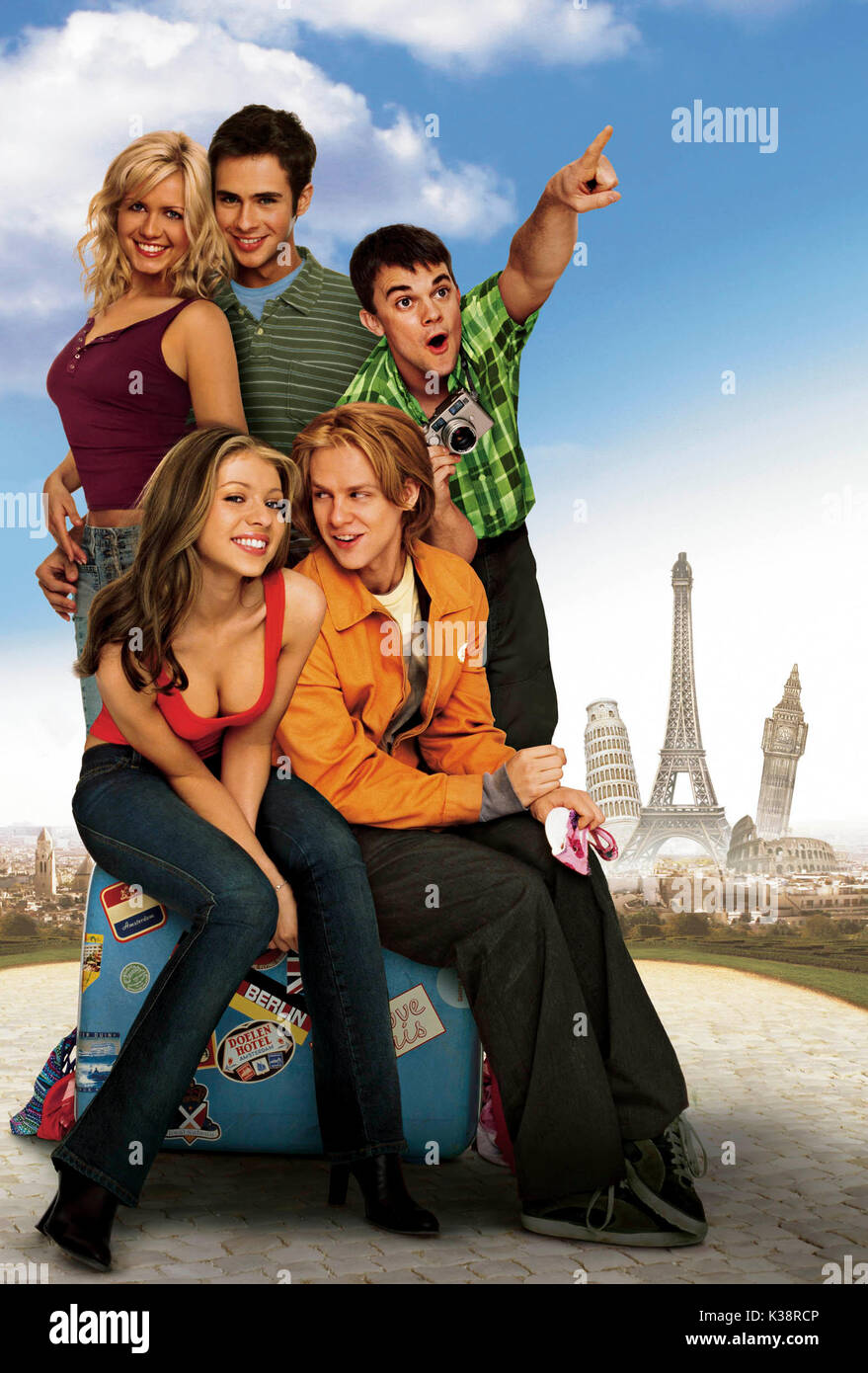 EUROTRIP JESSICA BOEHRS, SCOTT MECHLOWICZ, TRAVIS WESTER, [L - R ...