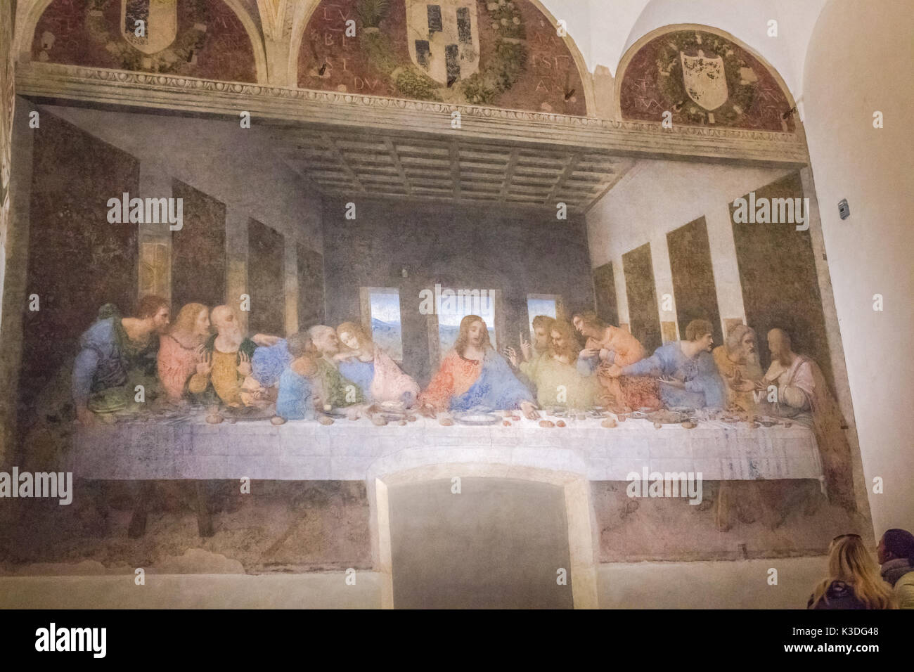 The Last Supper Painting Stockfotos und -bilder Kaufen - Alamy