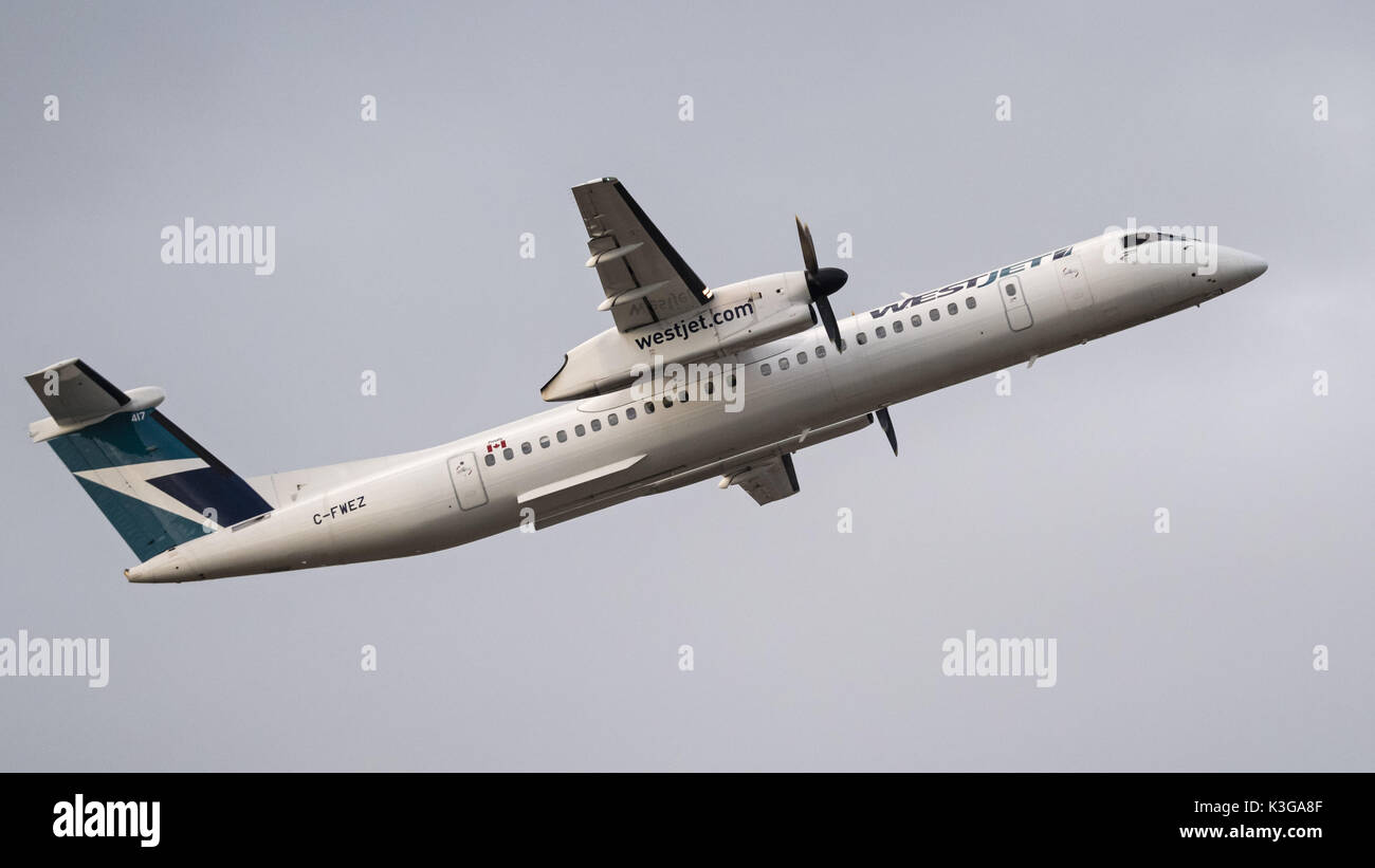 Westjet zugabe q400 flugzeug -Fotos und -Bildmaterial in hoher ...