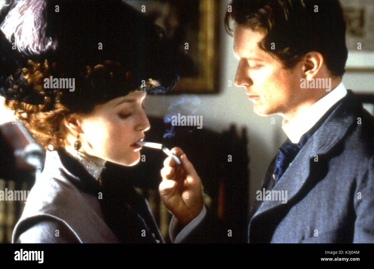 Das HAUS DER FREUDE Gillian Anderson als Lily Bart, ERIC STOLZ als Lawrence Selden Datum: 2000 ...