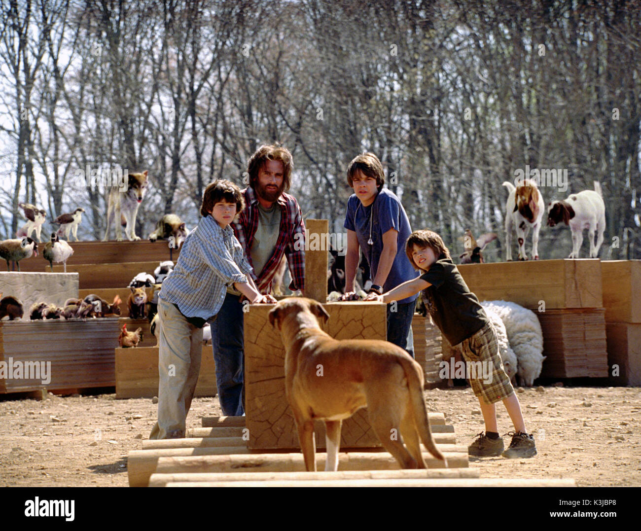 EVAN ALMIGHTY GRAHAM PHILLIPS, STEVE CARELL als Evan/Noah, JOHNNY ...