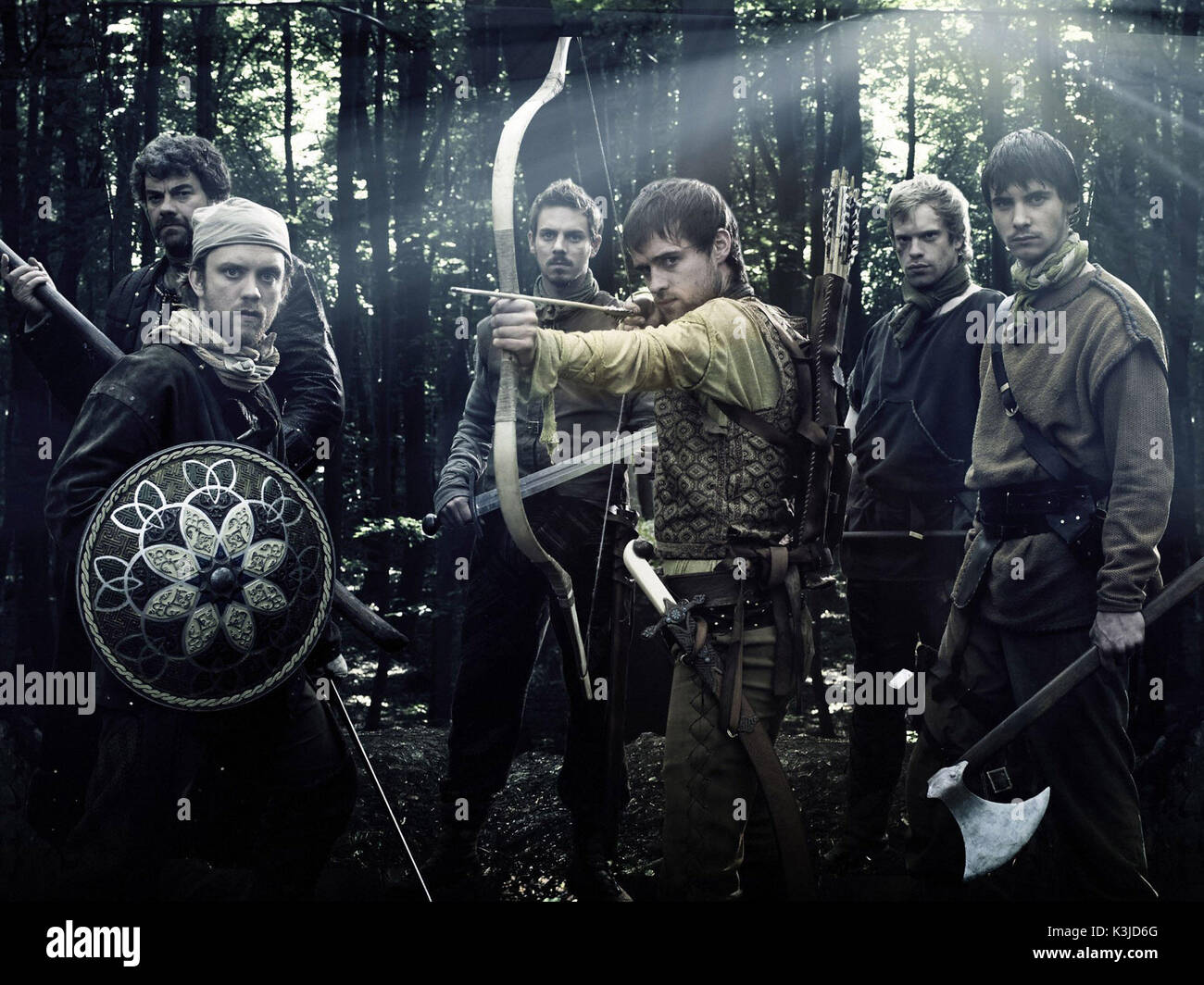 ROBIN HOOD SAM TROUGHTON so viel, GORDON KENNEDY als Little John, Joe ...