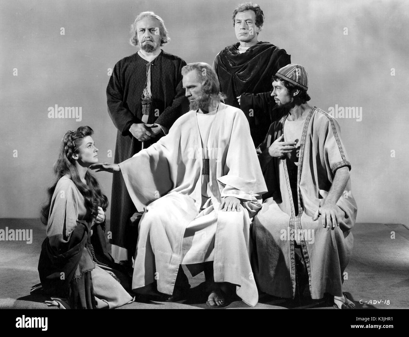 Der TAG DES TRIUMPHES Joanne Dru, wie Maria Magdalena, Lee J Cobb als ...