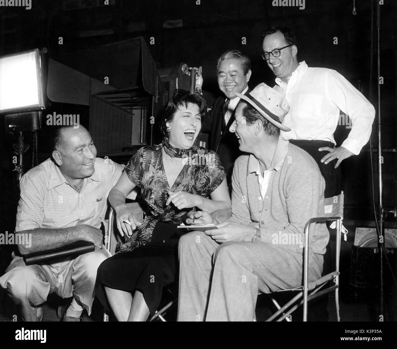 Die ROSE TATTOO [USA 1955] [L - R] Produzent HAL, Wallis, Anna Magnani ...