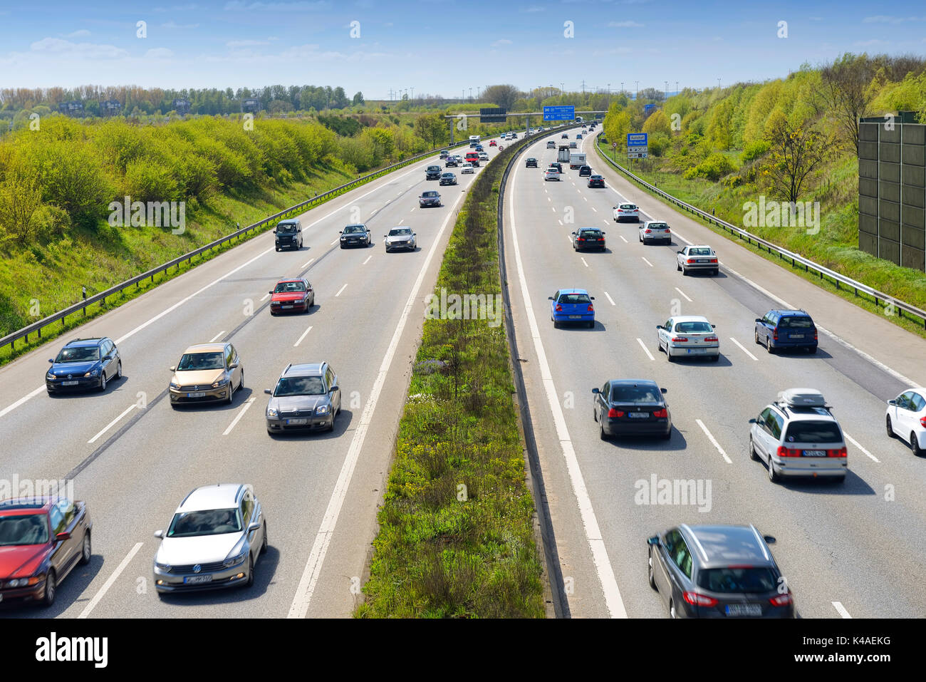 Autobahn A1 Stockfotos & Autobahn A1 Bilder - Alamy