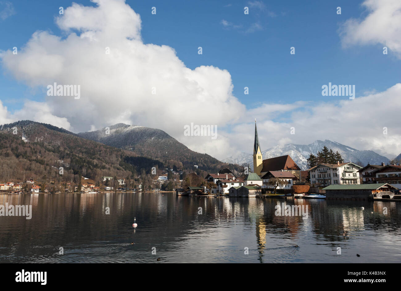Tegernsee, Rottach-Egern, Bayern, Deutschland Stockfotografie - Alamy