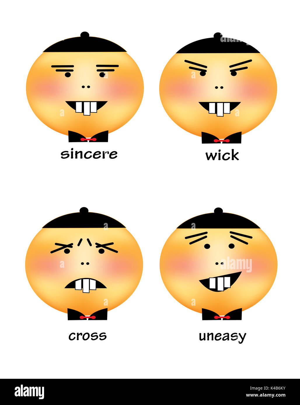 Expression face emoji icon -Fotos und -Bildmaterial in hoher Auflösung ...