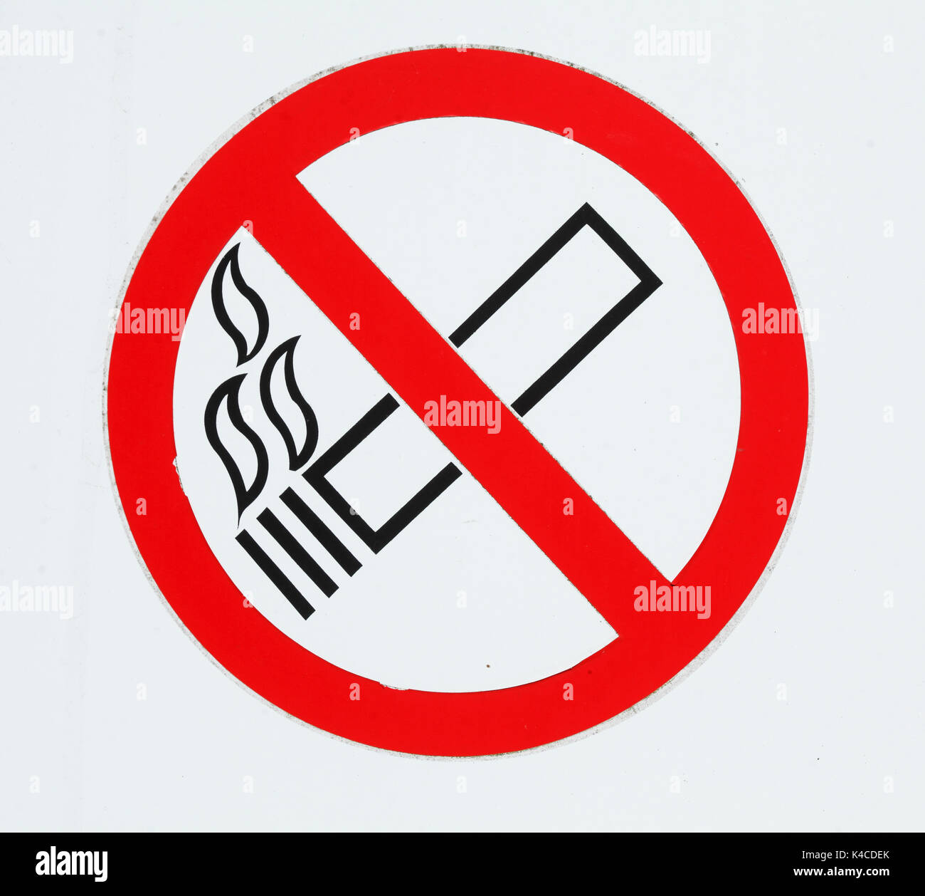 Nicht rauchen, Rauchverbot Schild Stockfotografie - Alamy