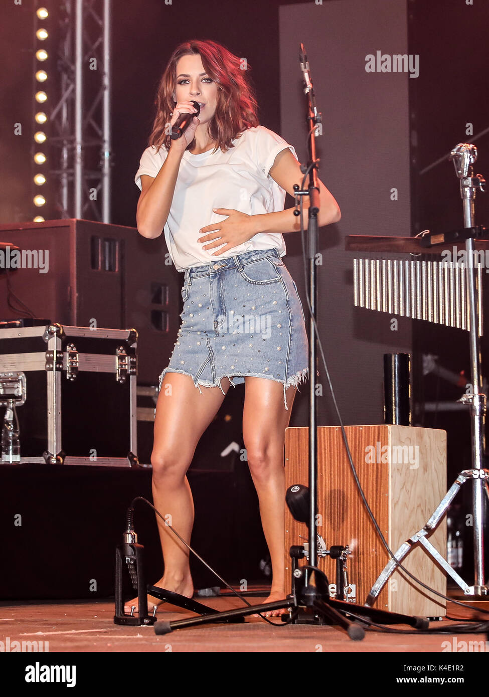 Sängerin Vanessa Mai Stockfotografie - Alamy