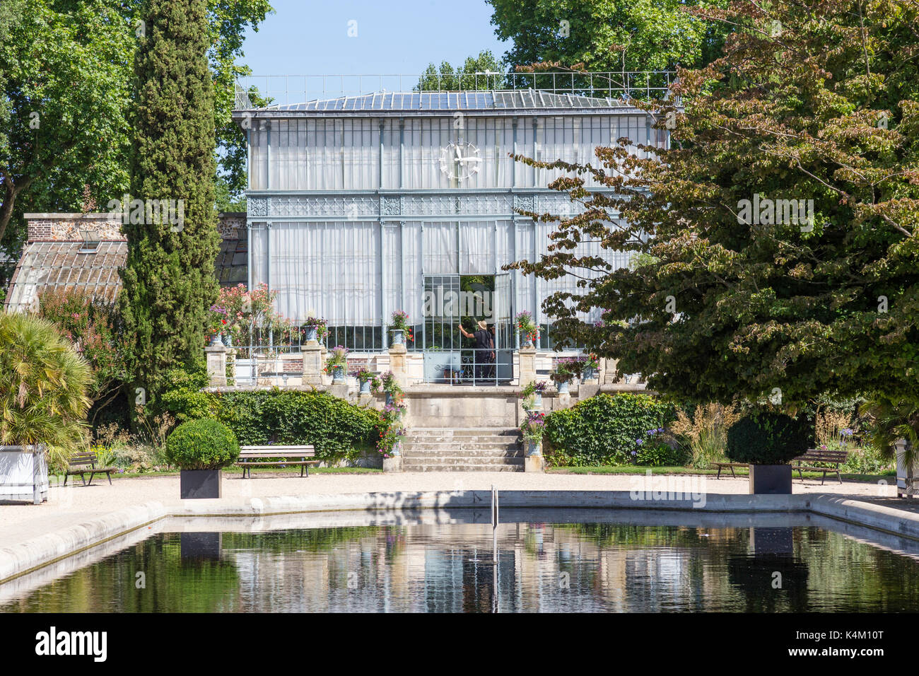 Frankreich, seine-Maritime (76), Rouen, le Jardin des Plantes, la serre ...