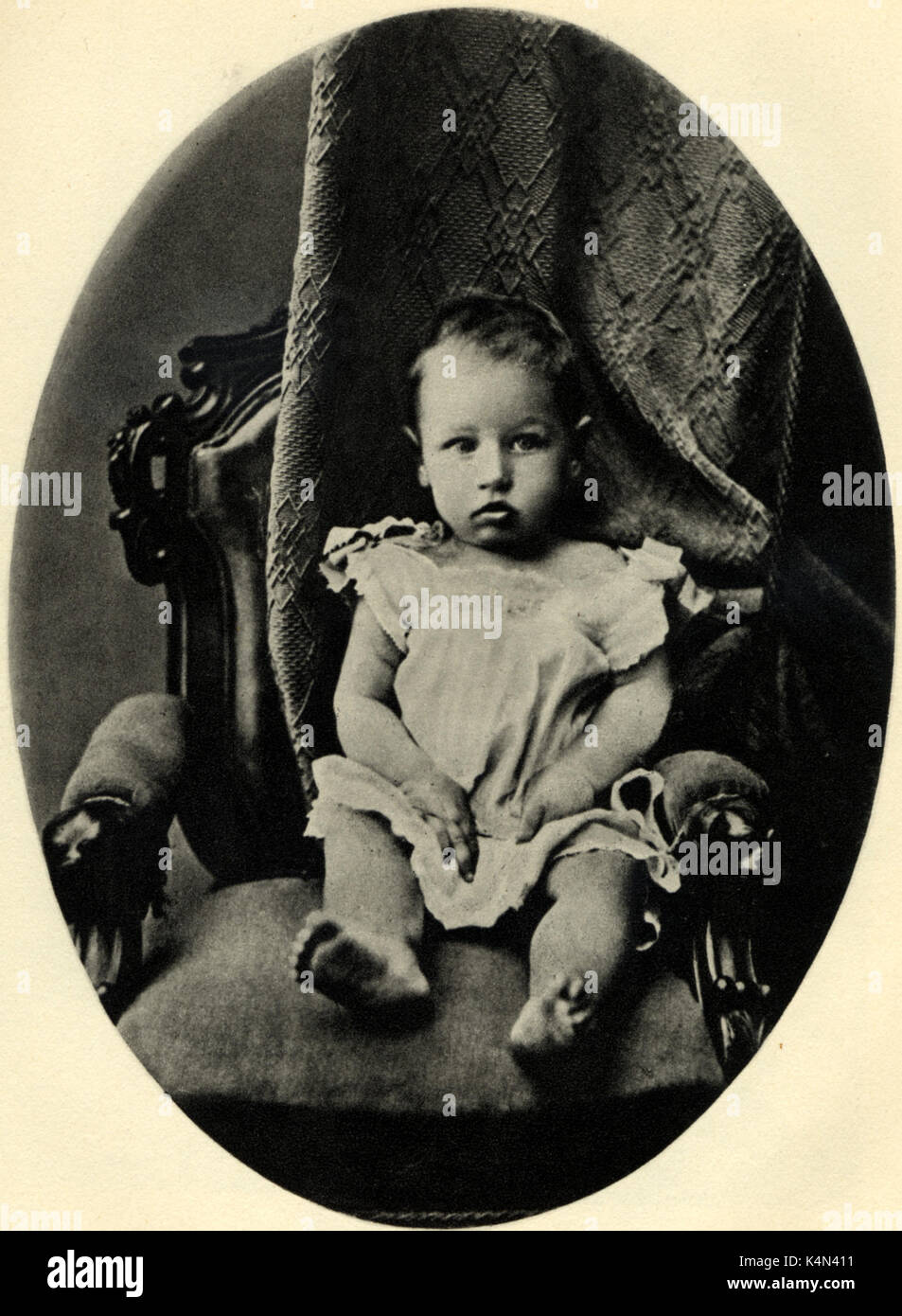 Igor Strawinsky eineinhalb Jahren. Russischer Komponist, 1882-1971 ...