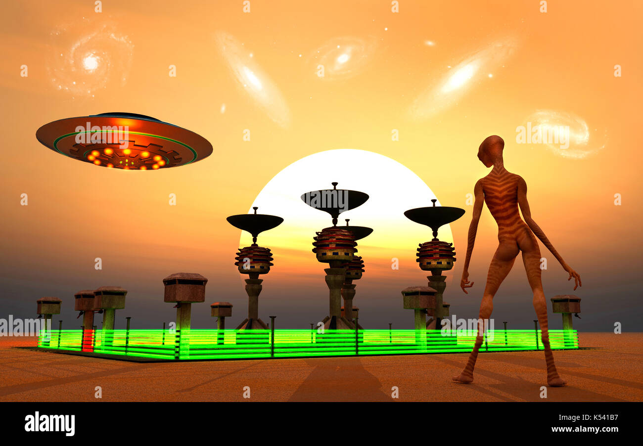 Concept Concepts Conceptual Advanced Science Technology Alien Aliens ...