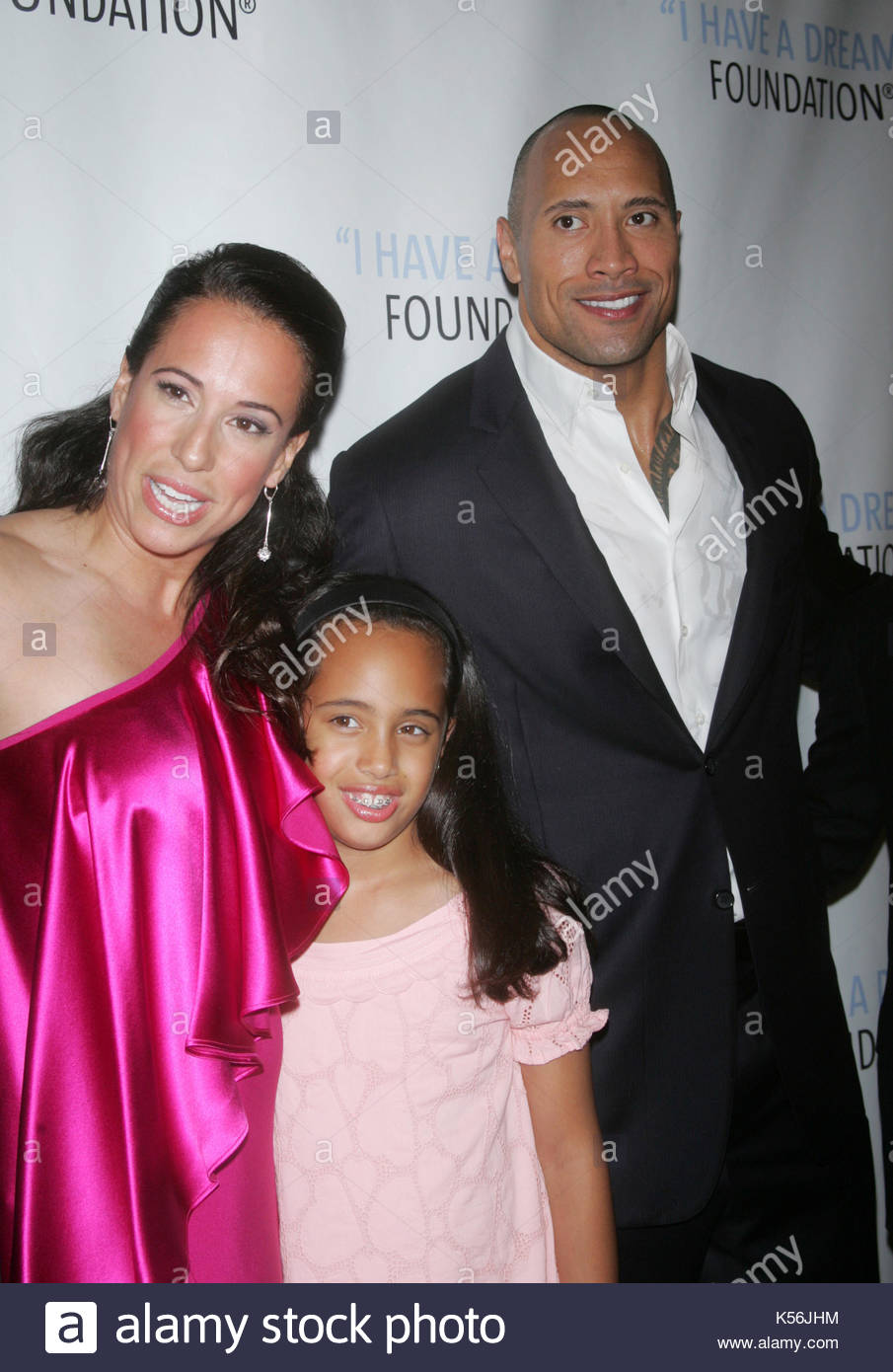 The Rock Dwayne Johnson And Dany Garcia Johnson Stockfotos & The Rock ...