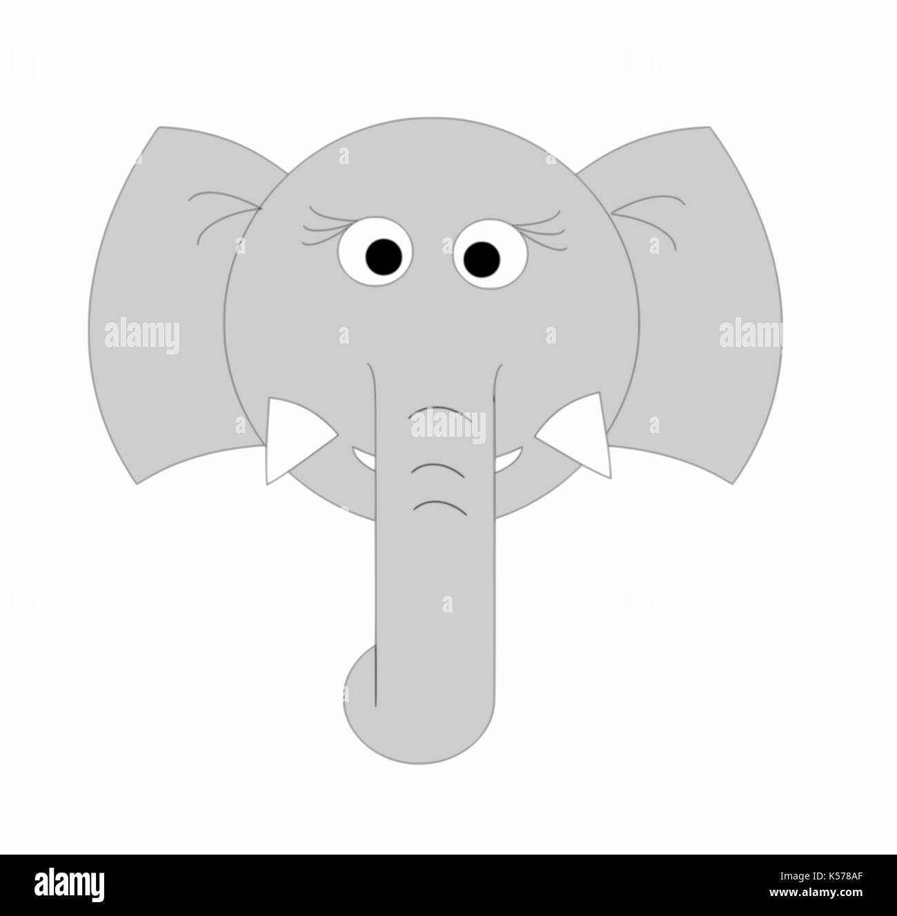 Elephant cartoon -Fotos und -Bildmaterial in hoher Auflösung – Alamy