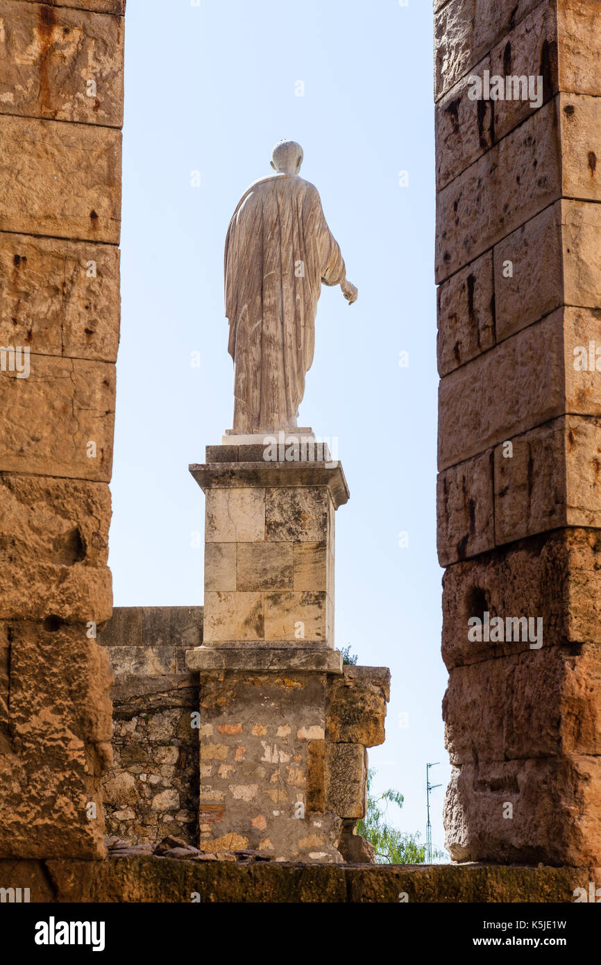 Roman Statue Monument Tarragona Stockfotos und -bilder Kaufen - Alamy