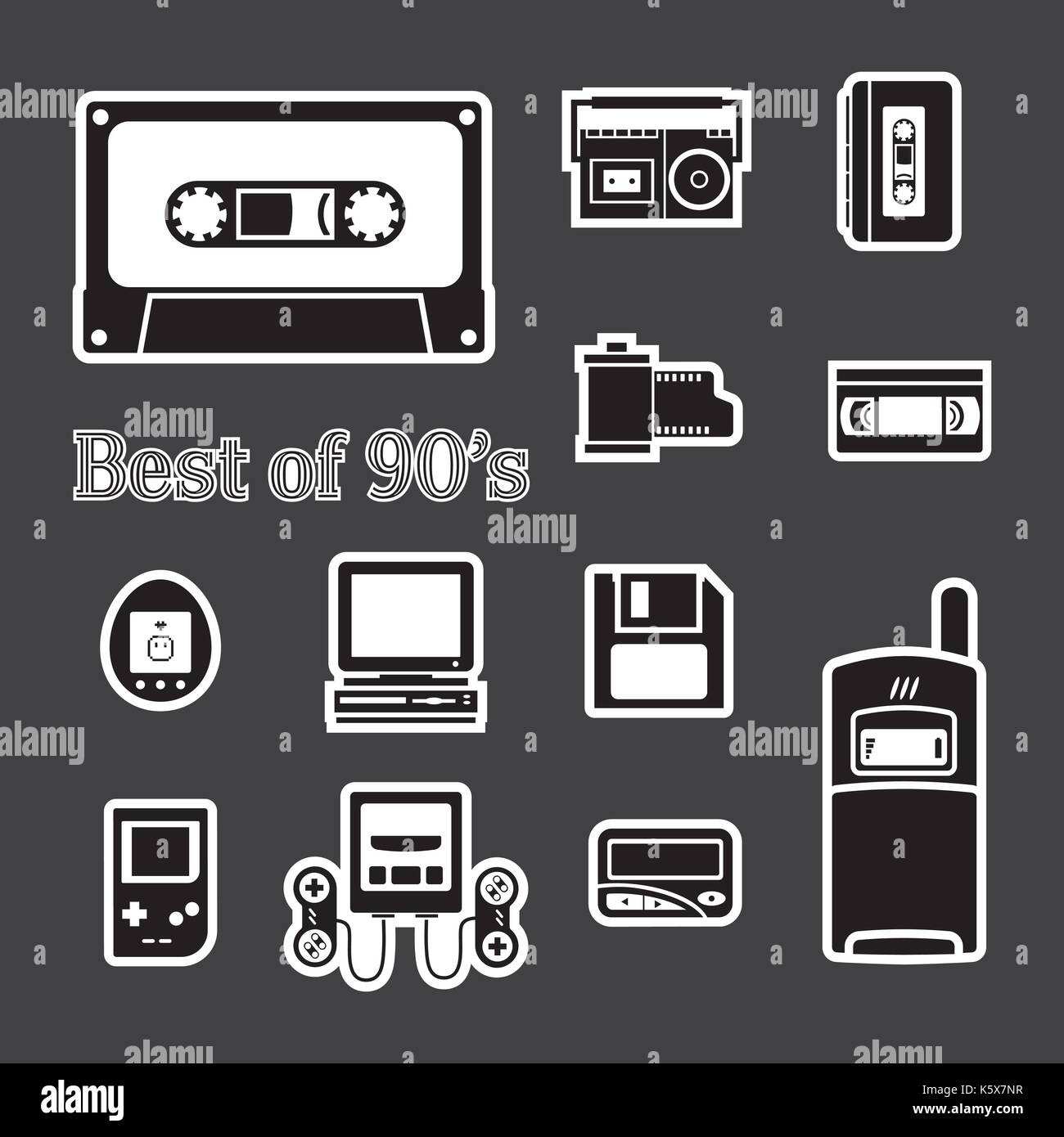 90s symbol -Fotos und -Bildmaterial in hoher Auflösung – Alamy